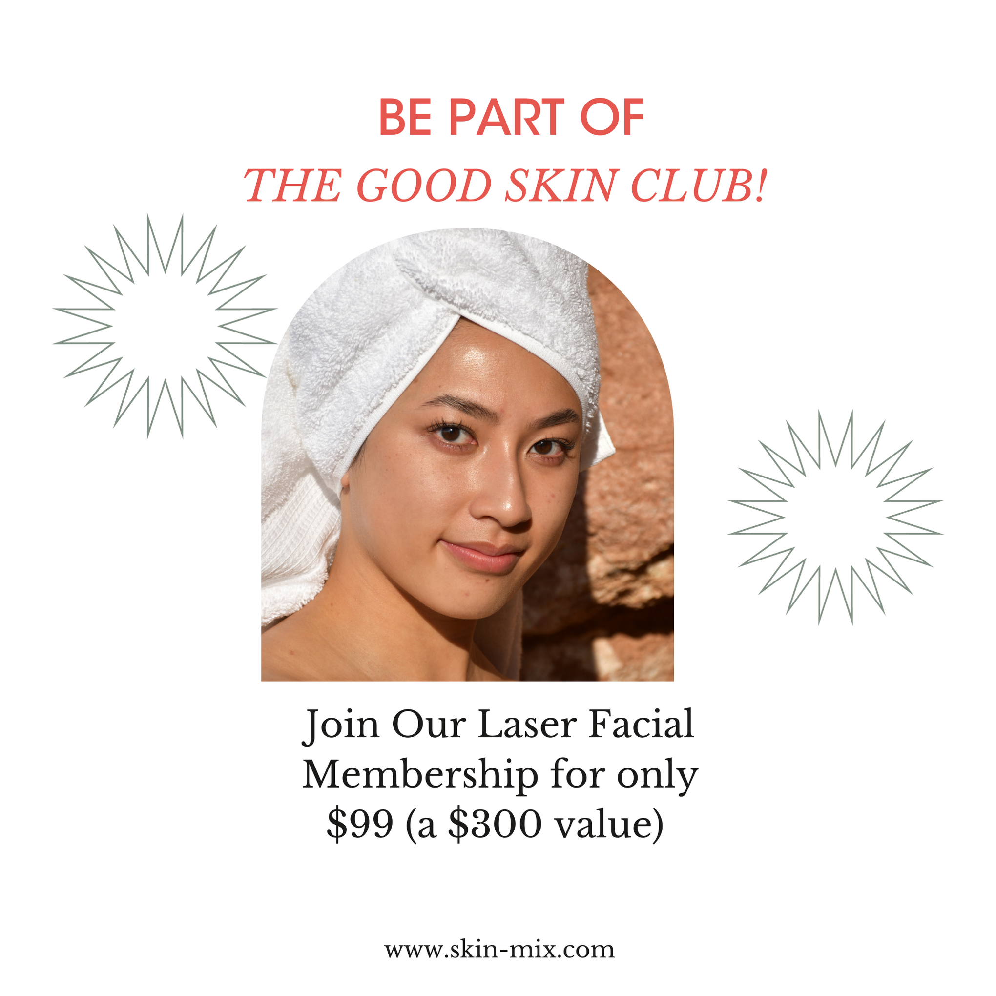 Guide to Skin Mix Good Skin Club Laser Facial Membership for only $99 ...
